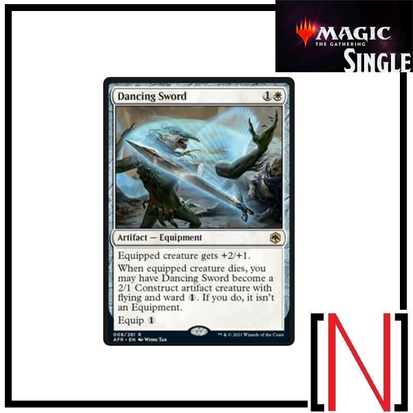 [MTG][Single][AFR] Dancing Sword ระดับ Rare [ภาษาอังกฤษ] | Shopee Thailand