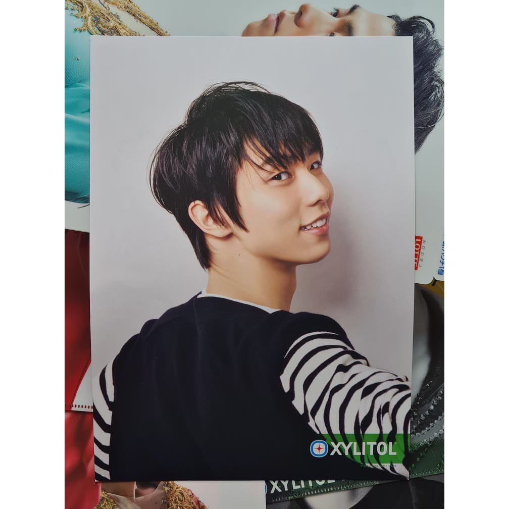 ภาพกระดาษ ขนาด A4 ฮานิว ยูซุรุ 21 x 29 cm นำเข้าจากญี่ปุ่น Hanyu Yuzuru ...