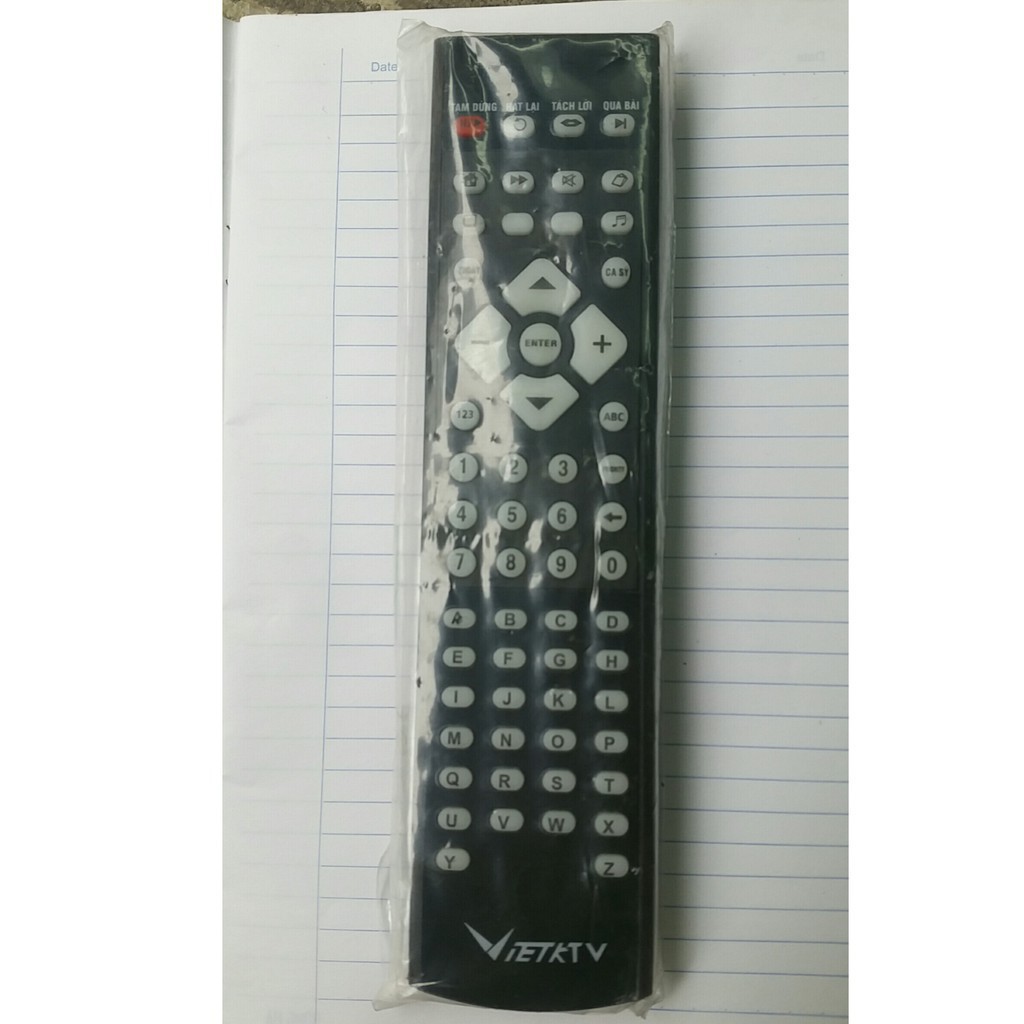 รีโมทคุณภาพสูง VietkTV KARAOKE CONTROLLER | Shopee Thailand