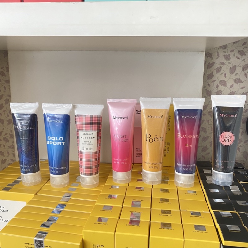 โลชั่นน้ำหอม มายช้อย Mychoice Perfume Body Lotion 100g มายช้อยส์ ...