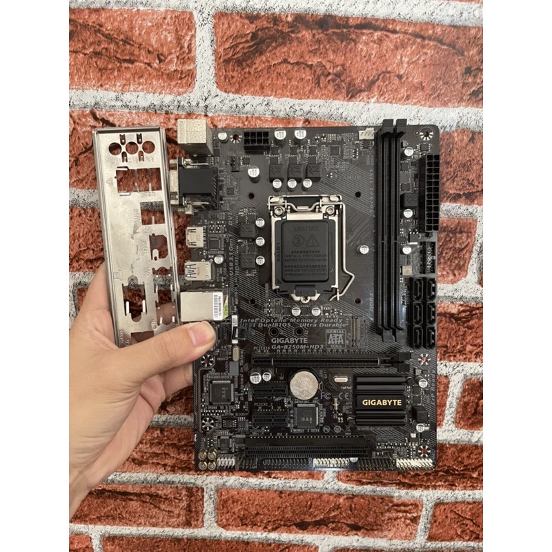 MAINBOARD (เมนบอร์ด)MB 1151 GIGABYTE GA-B250M-HD3 | Shopee Thailand
