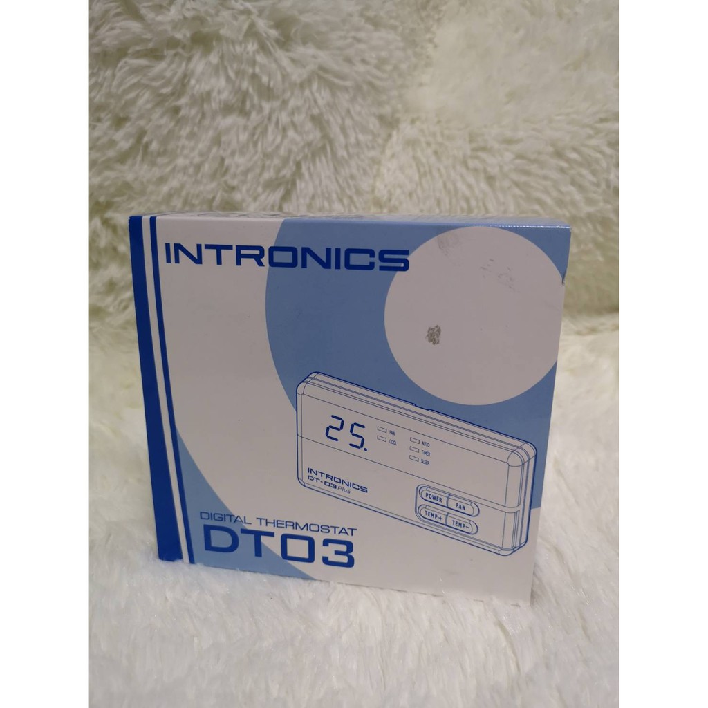 ชุดคอนโทรลดิจิตอล รีโมทแอร์ รูมแอร์ มีสาย ไร้สาย DT03 INTRONICS | Shopee Thailand