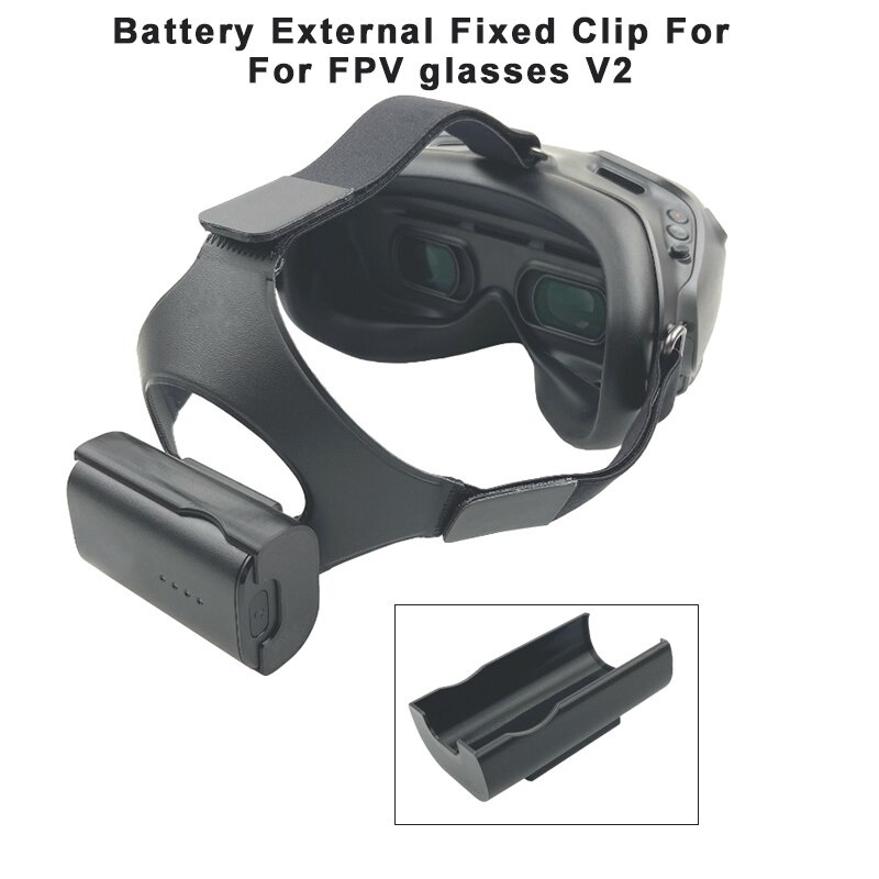 Fpv แว่นตา V2 อุปกรณ์เสริมคลิปขาตั้งแบตเตอรี่สําหรับ Dji Fpv Glasses ...