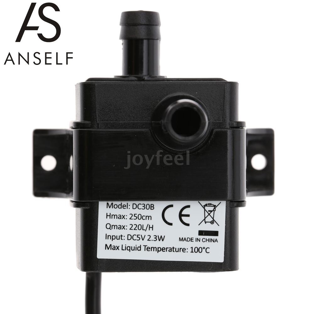Anself Usb Dc 5v 2 . 3 W ไมโคร Brushless ปั๊มน้ํามันกันน้ำ | Shopee ...