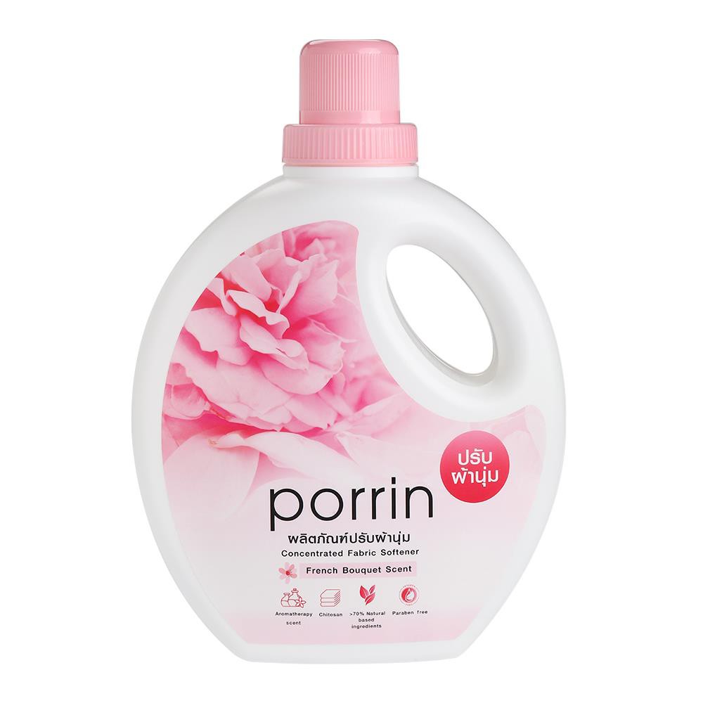 ปรับผ้านุ่ม PORRIN FRENCH BOUQUET 900 มล.LIQUID FABRIC SOFTENER PORRIN ...