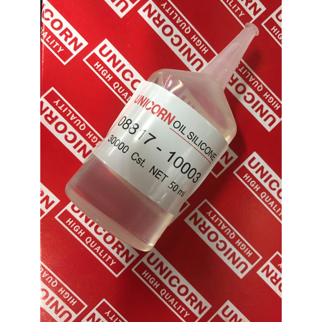 น้ำยาฟรีปั้ม 30000 Cst แท้ ใช้สำหรับฟรีปั้มรถยนต์* Unicorn Free Pump Silicone Oil 18ml และ 50ml ...