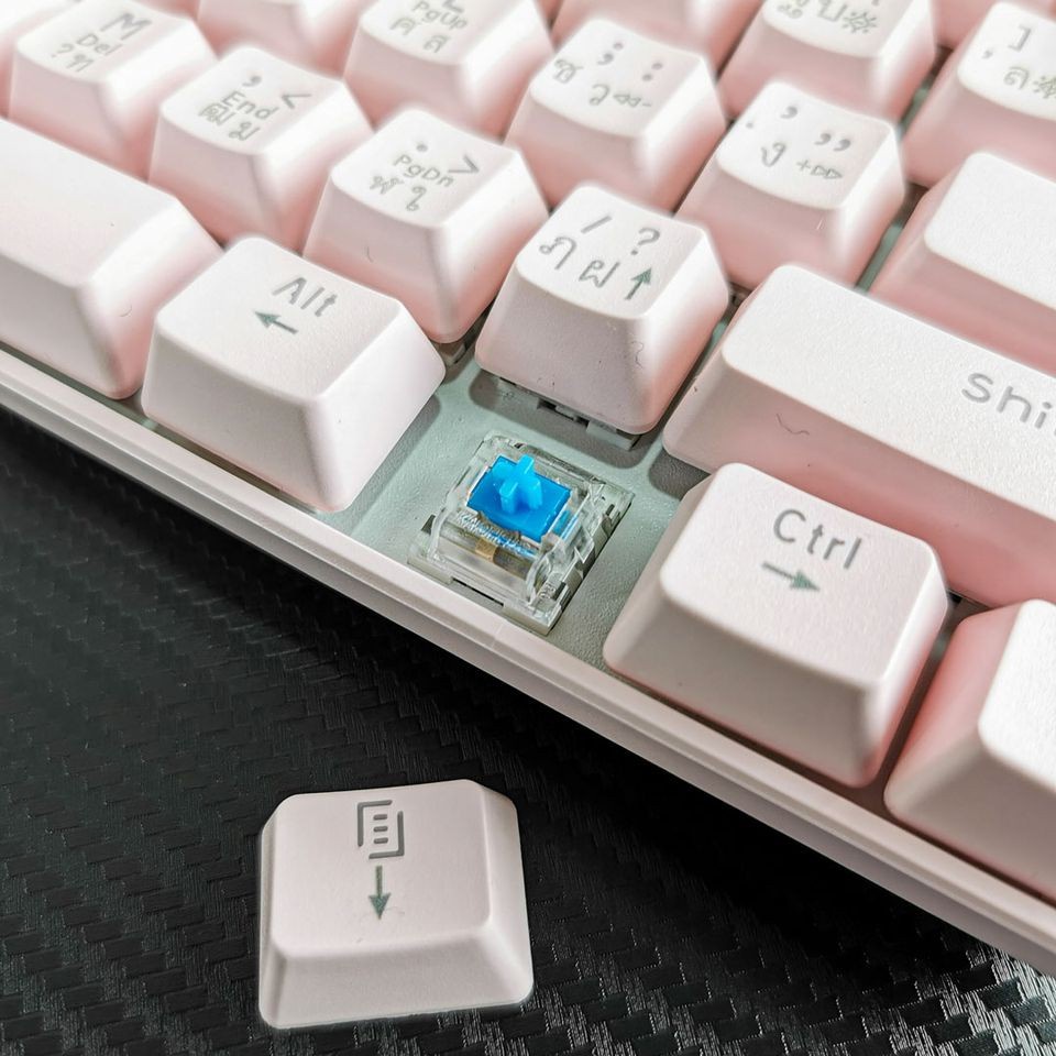 คีย์บอร์ดRazeak RK-X41 Blue Switch Mechanical Gaming ของแท้ | Shopee ...