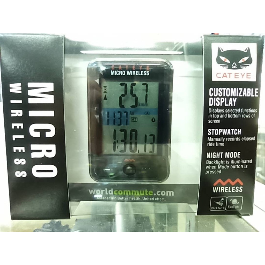 ไมล์จักรยาน Cateye Micro MC200W Wireless แท้100% | Shopee Thailand