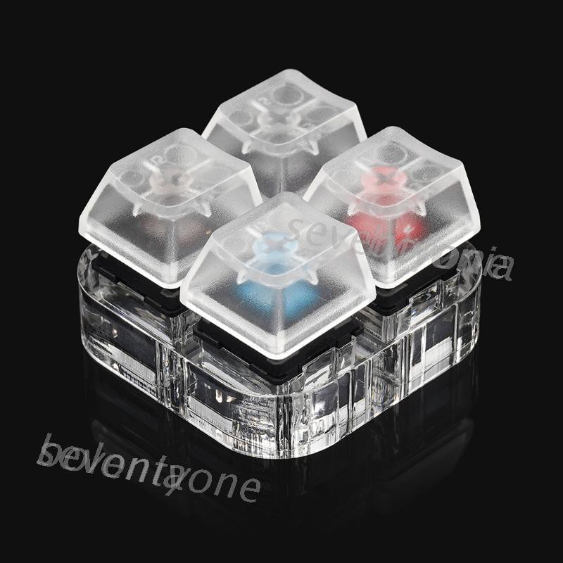 4 Key Caps Translucent Keycaps Testing Tool Cherry MX Switches Keyboard ...