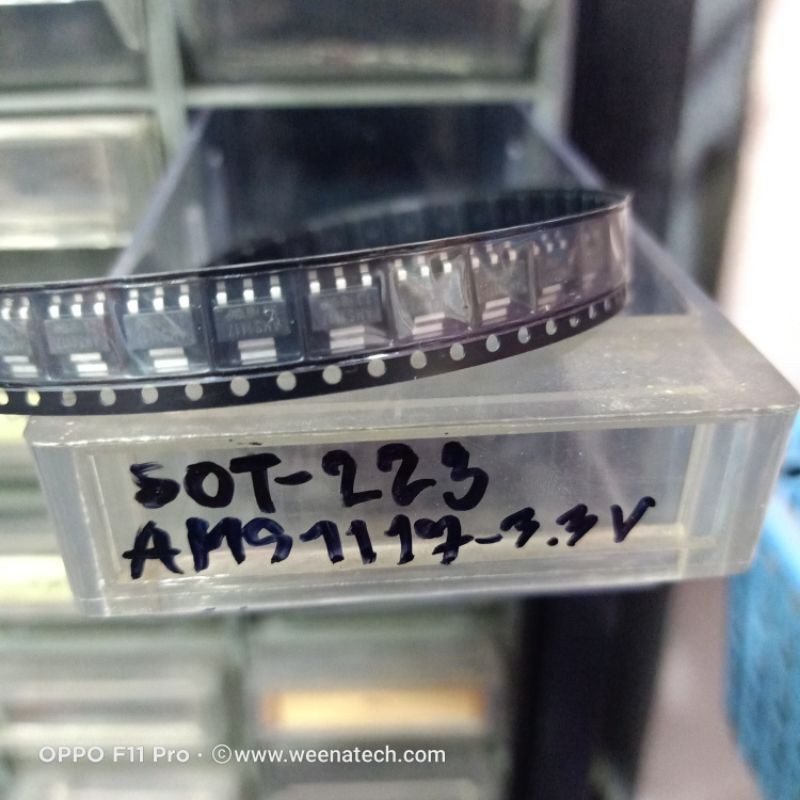 AMS1117 3.3V (SOT-223) 1A Low-Dropout Linear Regulator | Shopee Thailand