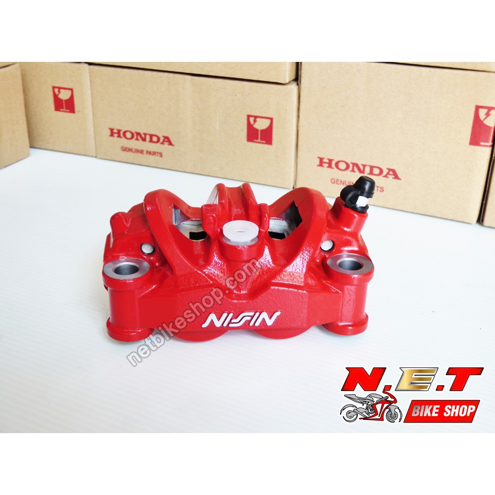ปั้มเบรค Nissin 4 Pot แท้เบิกศูนย์ฮอนด้า + ผ้าเบรคแท้ | Shopee Thailand