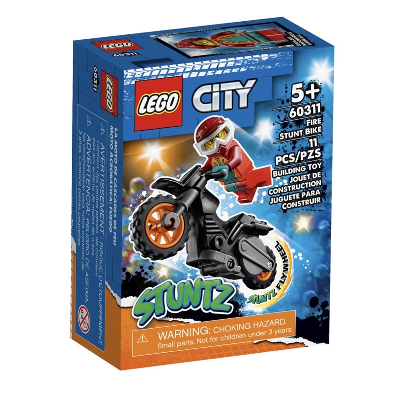 Lego City #60031 Fire Stunt Bike | Shopee Thailand