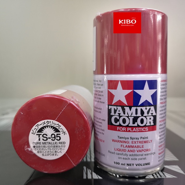 สีสเปรย์ทามิย่า Tamiya TS-95 Pure Metallic Red 100m | Shopee Thailand