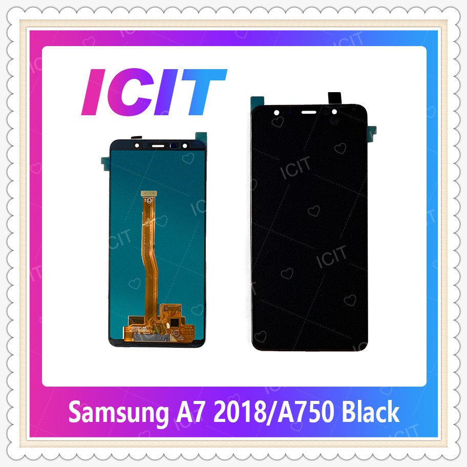 Set Samsung A7 2018 A750 งานแท้จากโรงงาน อะไหล่หน้าจอพร้อมทัสกรีน หน้าจอ LCD Display Touch ...