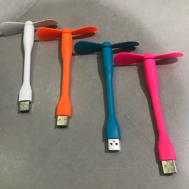 พัดลม mini usb ใช้ได้กับทุกอย่างที่มี port usb เลือกสีในแชท | Shopee ...