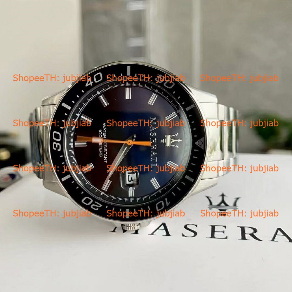 [Pre] R8853140001 44mm Sfida Mens Watch Maserati นาฬิกาผู้ชาย | Shopee ...