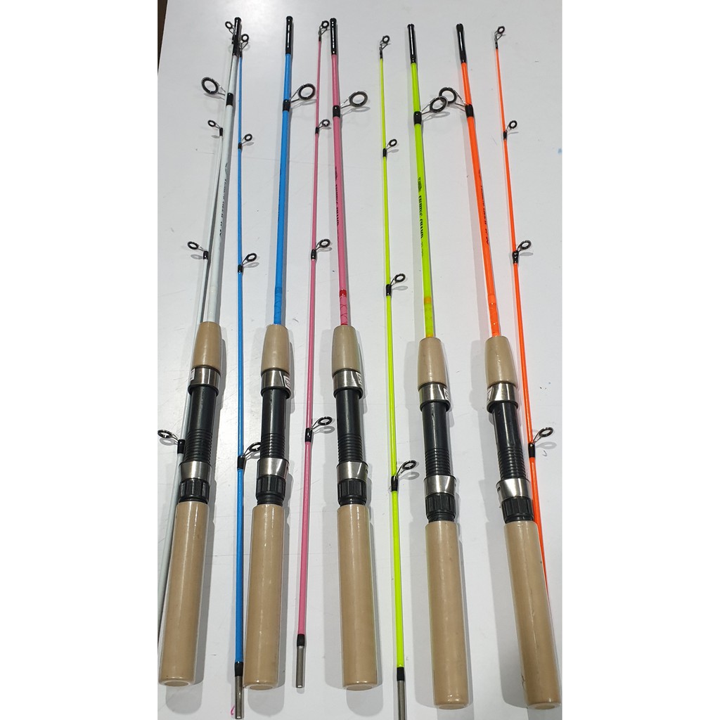 คันเบ็ดคันตันสปิน fishing champ sp50 ยาว5ฟุต 2ท่อน ด้ามก๊อกเทียม/คันตัน ...