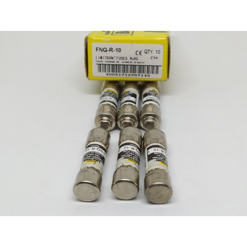 ฟิวส์ FNQ-R-10 FUSE TIME:DELAY 600VAC ราคาต่อ 1 ชิ้น พร้อมส่งในไทย🇹🇭 ...