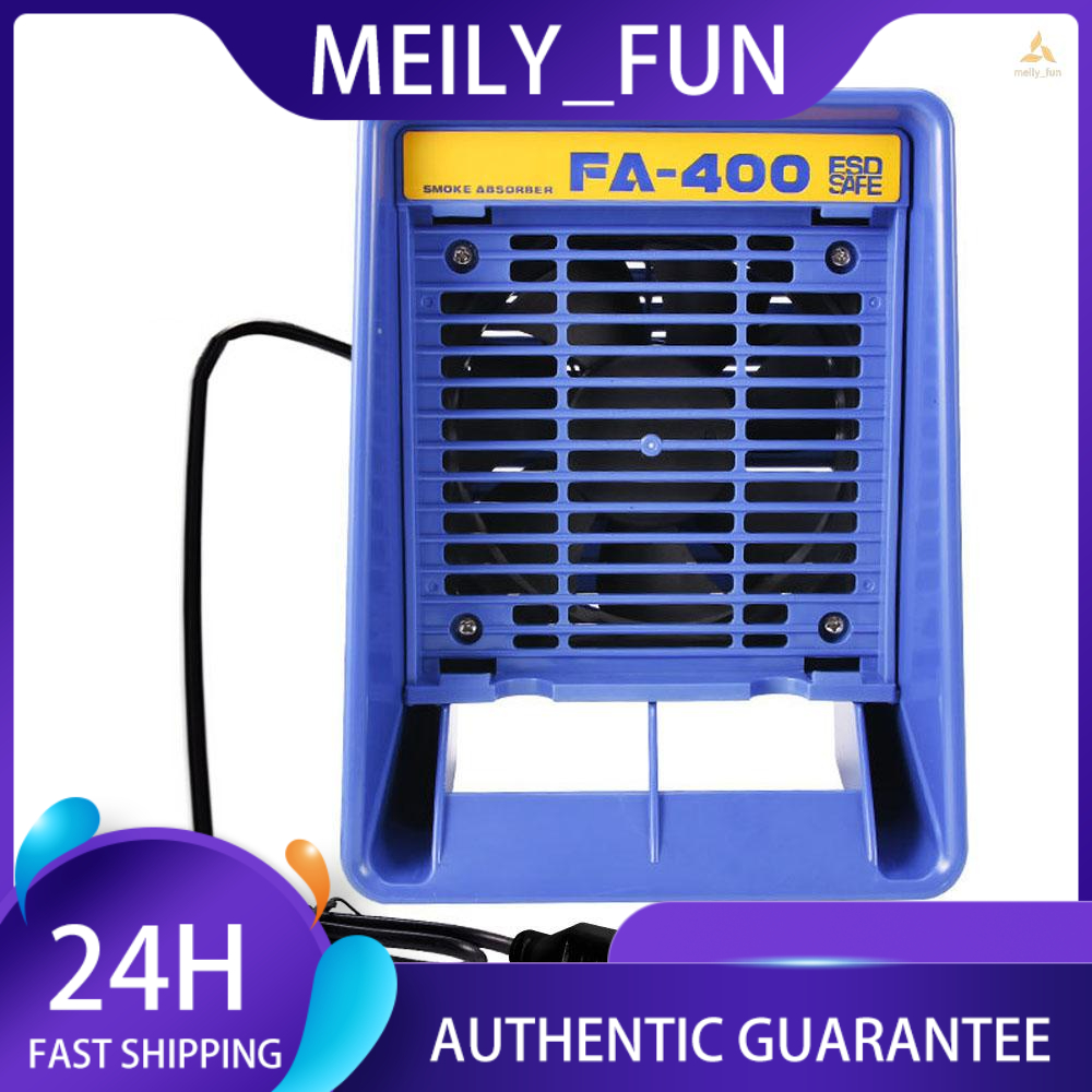 Meily_fun-fa-400 เครื่องดูดควันบัดกรีเหล็ก 110V มาตรฐาน US | Shopee ...