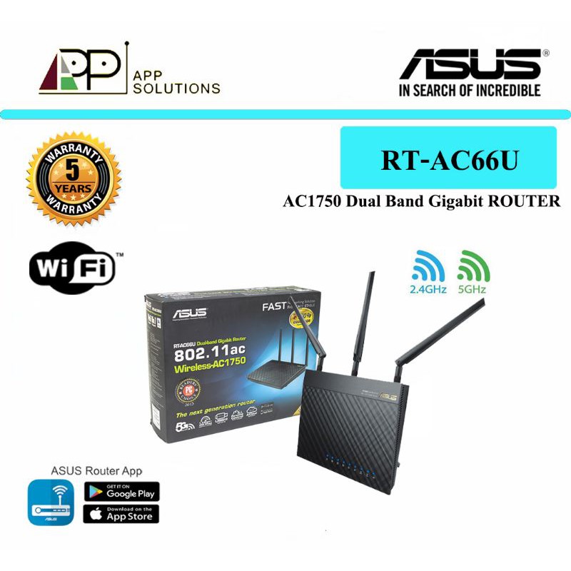 Asus อุปกรณ์กระจายสัญญาณWi-Fi รุ่นAiMesh RT-AC66U(Asusรับประกัน5ปี ...