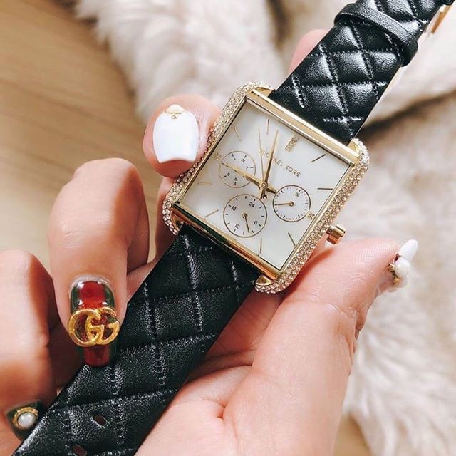 Michael Kors แนวโน้มแฟชั่น นาฬิกาเทพธิดา นาฬิกาสี่เหลี่ยม MK2768 MK2769 ...