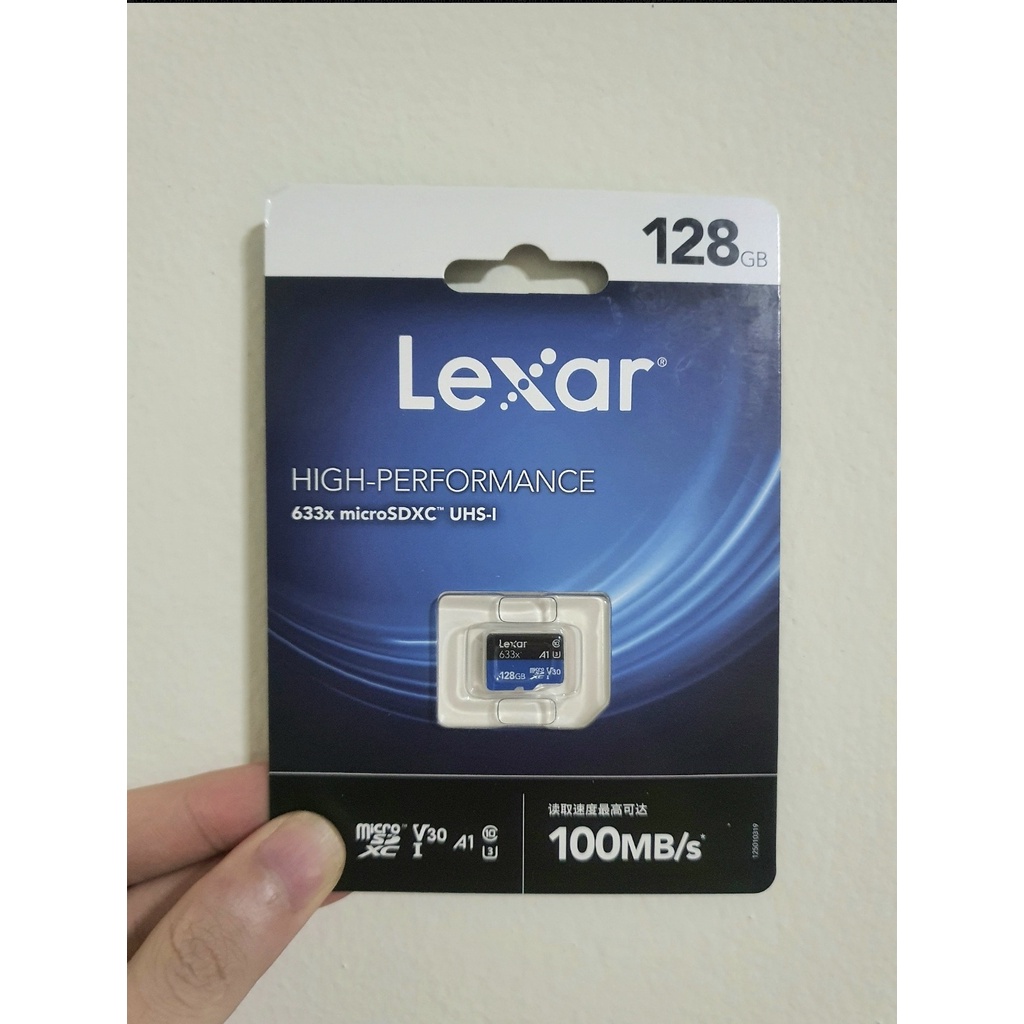 Lexar Sd card 128gb class 10 U3 100MB/S | Shopee Thailand