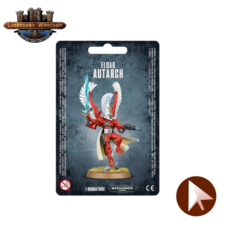 (DIRECT) WARHAMMER 40K : AELDARI : Winged Autarch โมเดลเกมสนามจำลอง ...