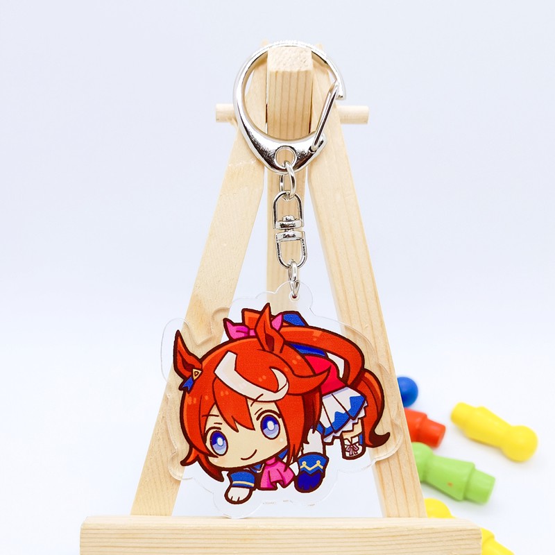 Uma Musume Pretty Derby Season Keychain Acrylic Cartoon Keyring ...