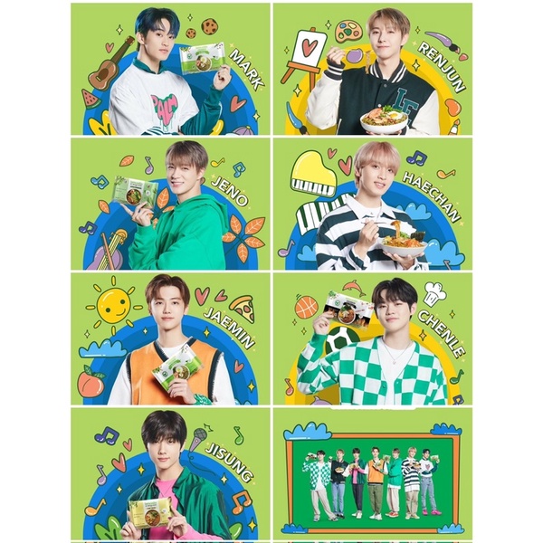 Nct DREAM X LEMONILO 5 ชิ้น & 10 ชิ้น (PHOTOCARD COMPANY EDITION ...