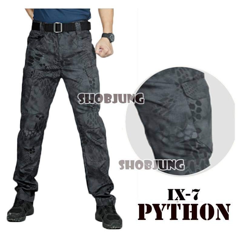 IX7(PYTHON) กางเกง ขายาว Tactical ix 7 ผู้ชาย IX 7 Military Tactical Cargo สำหรับต่อสู้ SWAT ...