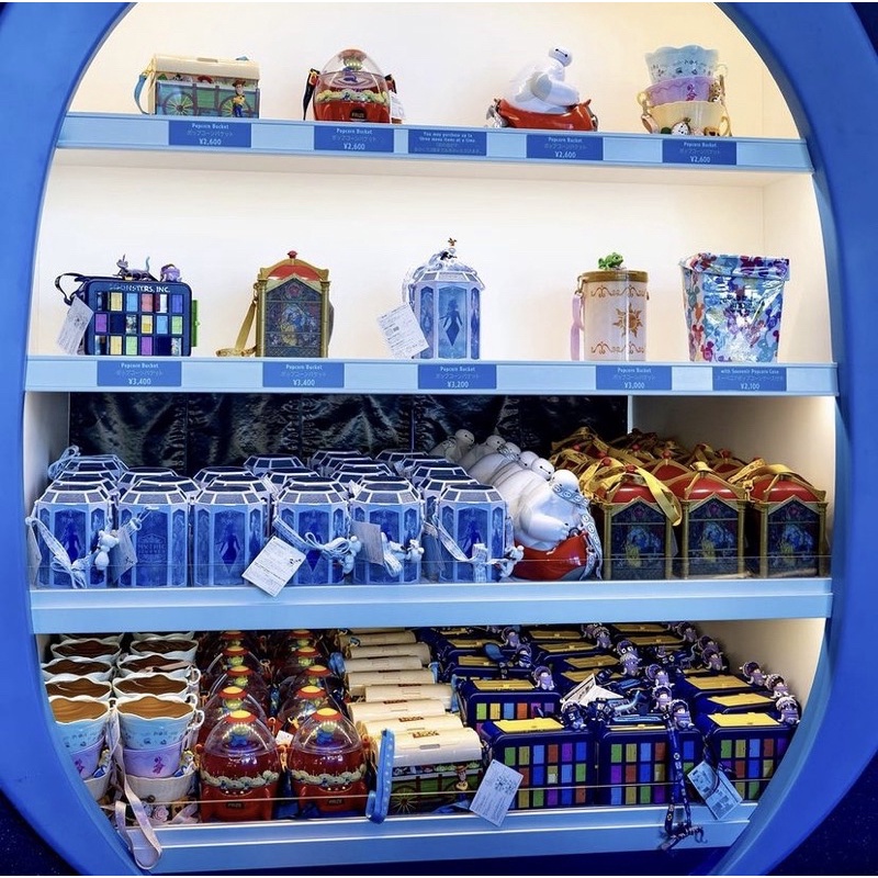 🍿TDR - USJ: Tokyo Disneyland & Universal Studio Popcorn bucket - fantasy v.1 | Shopee Thailand