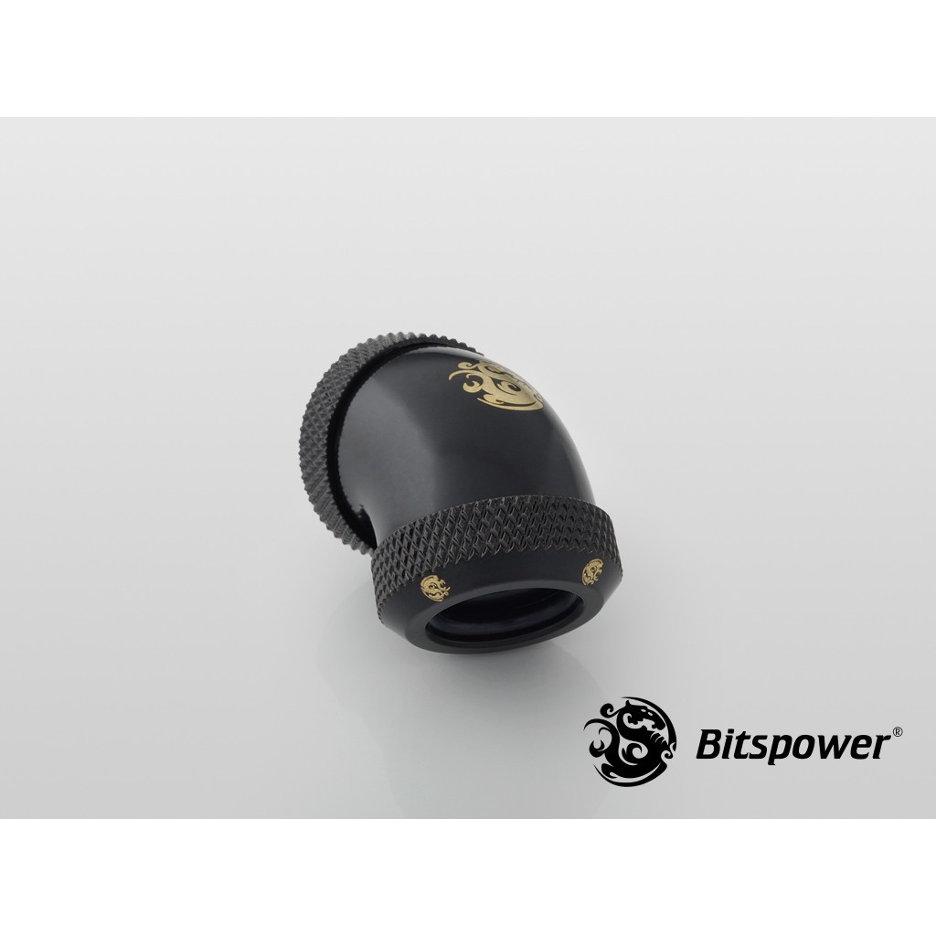 Bitspower Matt Black Enhance 45-Degree Dual Multi-Link Adapter For OD 12MM | Shopee Thailand