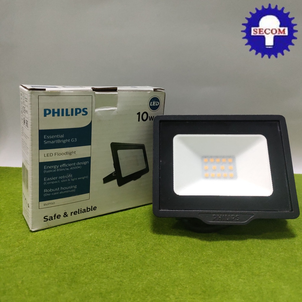 PHILIPS Floodlight BVP150 10w โคมฟลัดไลท์ | Shopee Thailand