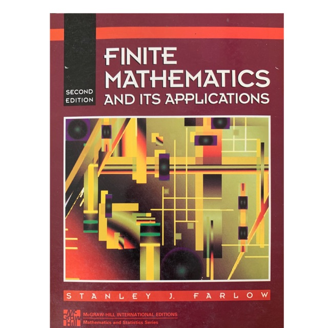 Finite mathematics and its Applications มือ 2 | Shopee Thailand