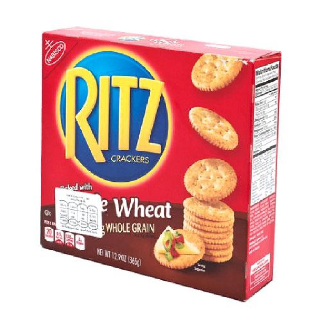 Ritz Whole Wheat Cracker 366g ริทซ์ โฮลวีท แครกเกอร์ 366g | Shopee Thailand