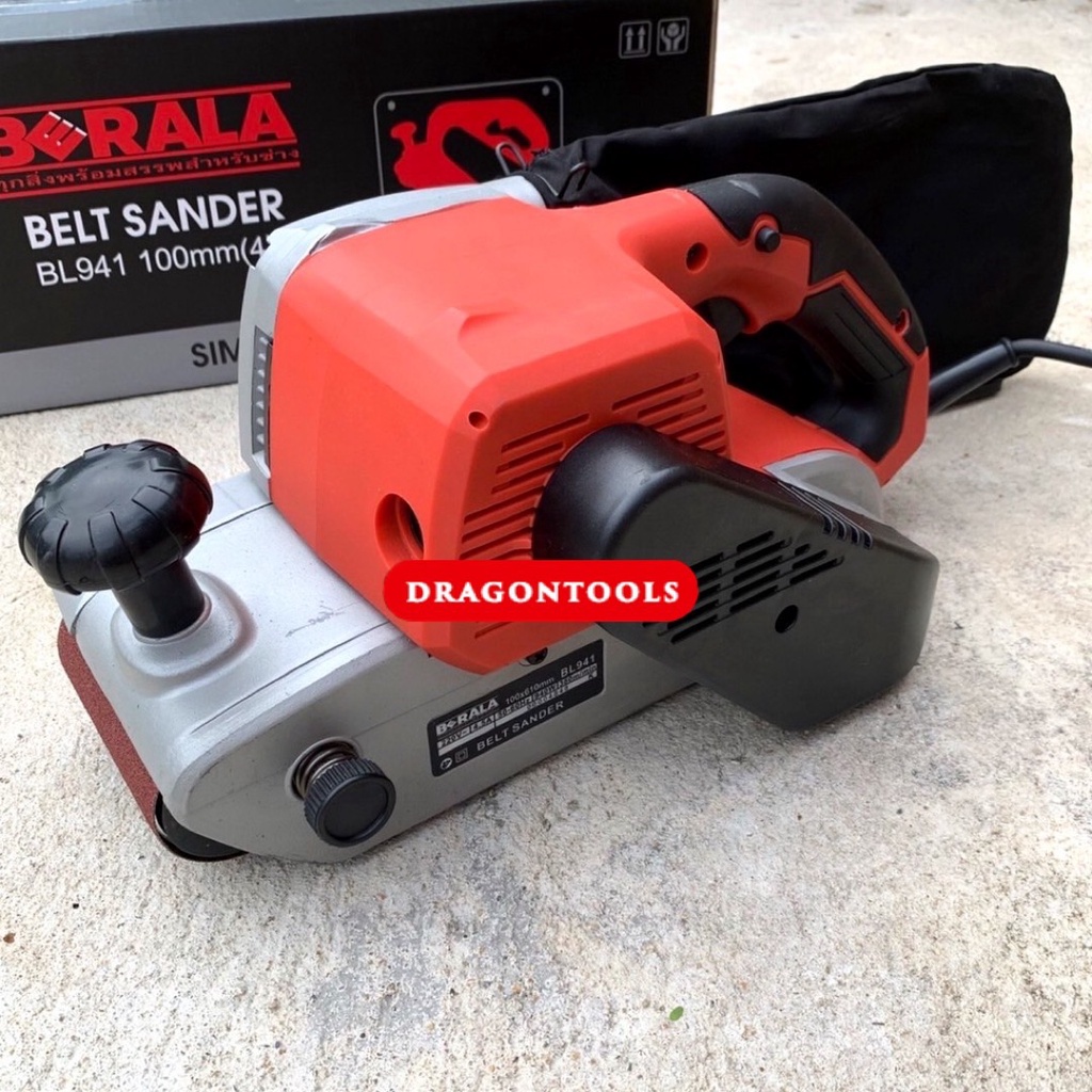 รถถัง ขัดไม้ รุ่นอึด เครื่องขัดกระดาษทรายสายพาน ขนาด 4 นิ้ว ยี่ห้อ BERALA BL-941 | Shopee Thailand