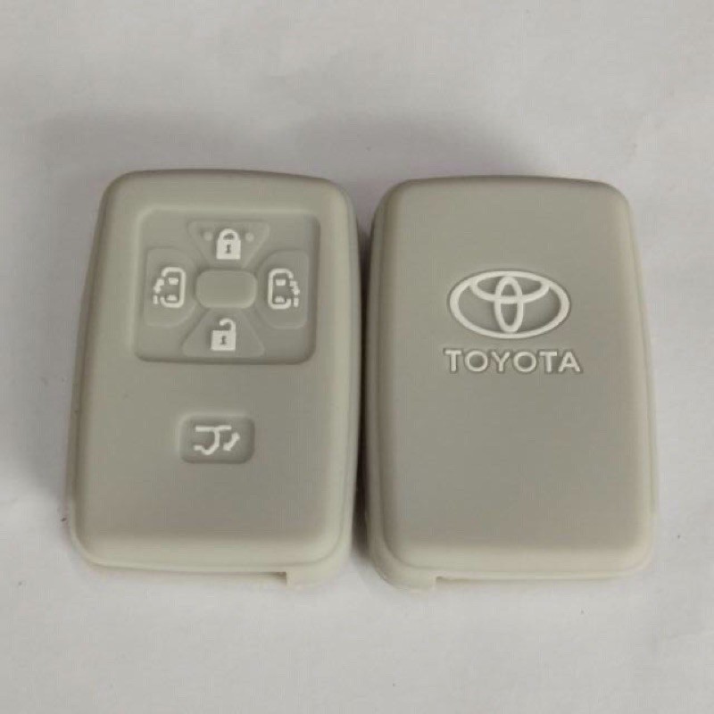 #ซิลิโคนหุ้มกุญแจ Toyota alphard vellfire Estima Remote Smart Key ...