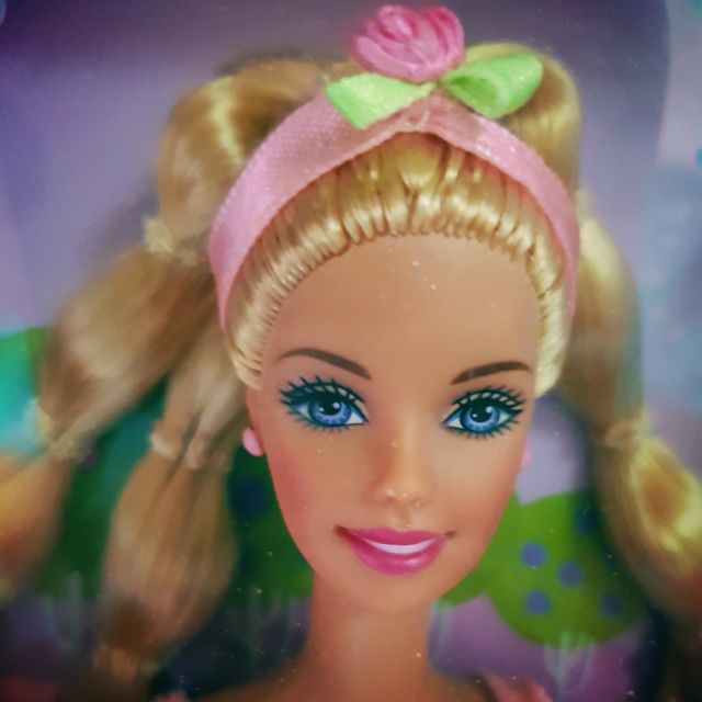 พร้อมส่งในไทย -ส่งฟรี BARBIE 2000 ROSE PRINCESS HAIR & GOWN MAGICALLY ...