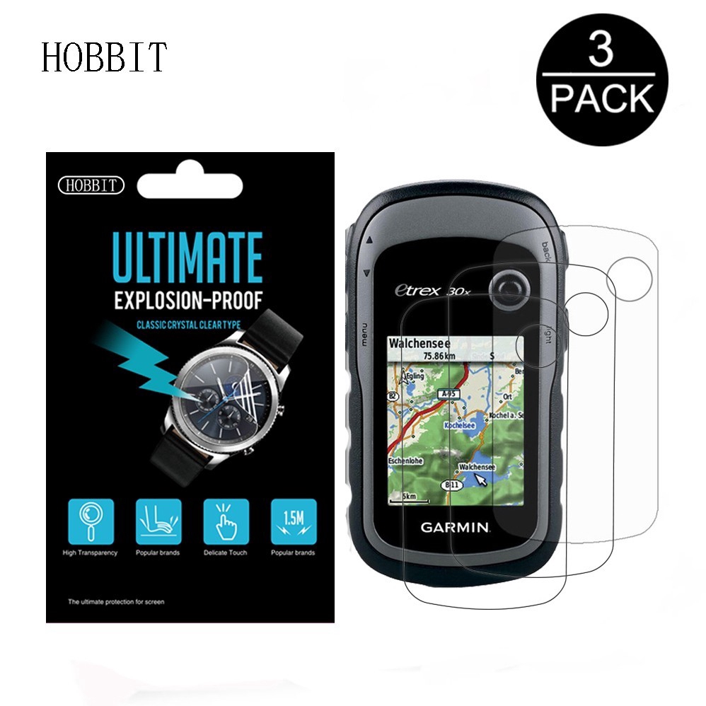 ฟิล์มกันรอยหน้าจอ GPS ใส สําหรับ Garmin eTrex 10 20 30 10X 20X 30X 22X ...