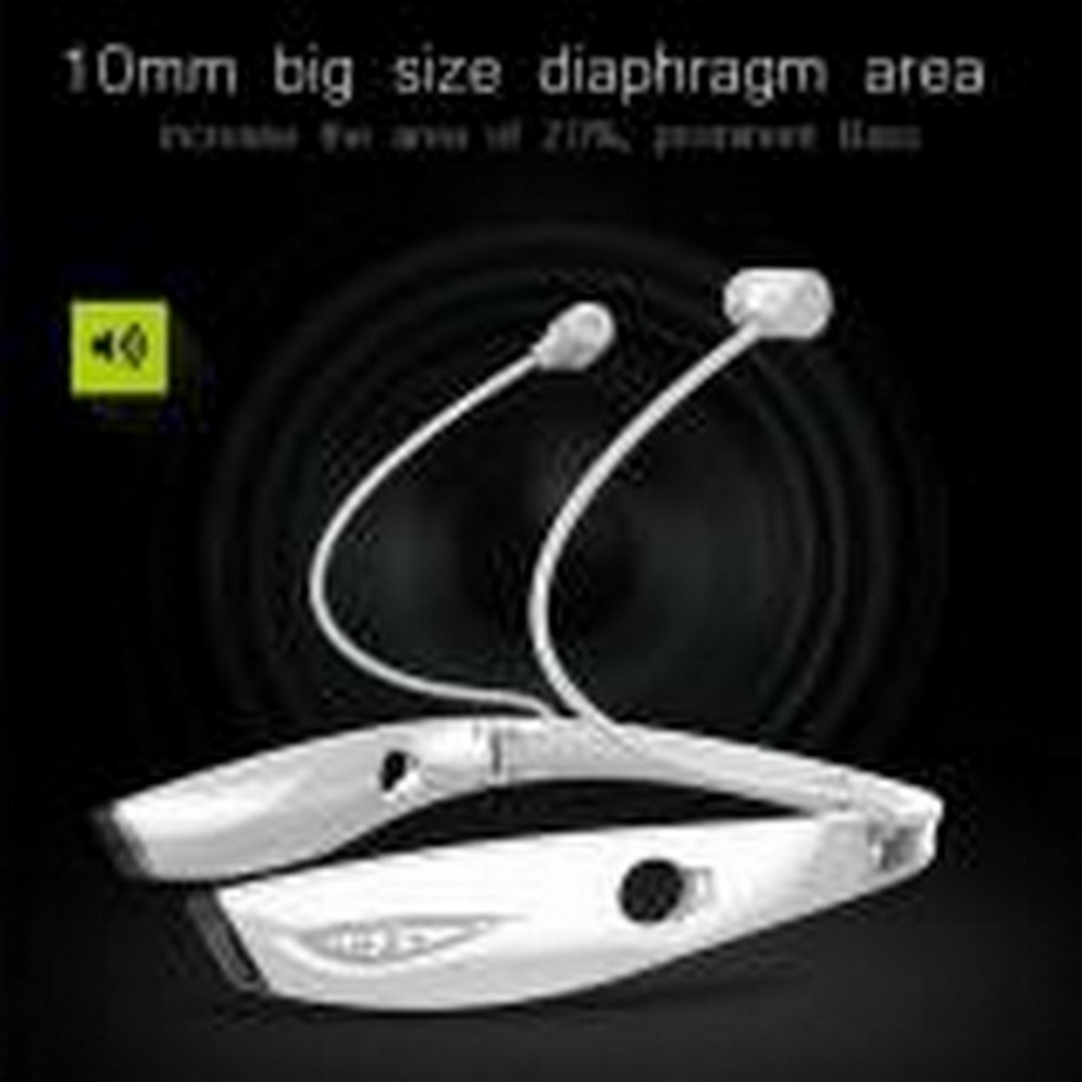 ℗Zealot H1 Foldable Sport earphone Bluetooth Headset Neckband Anti ...
