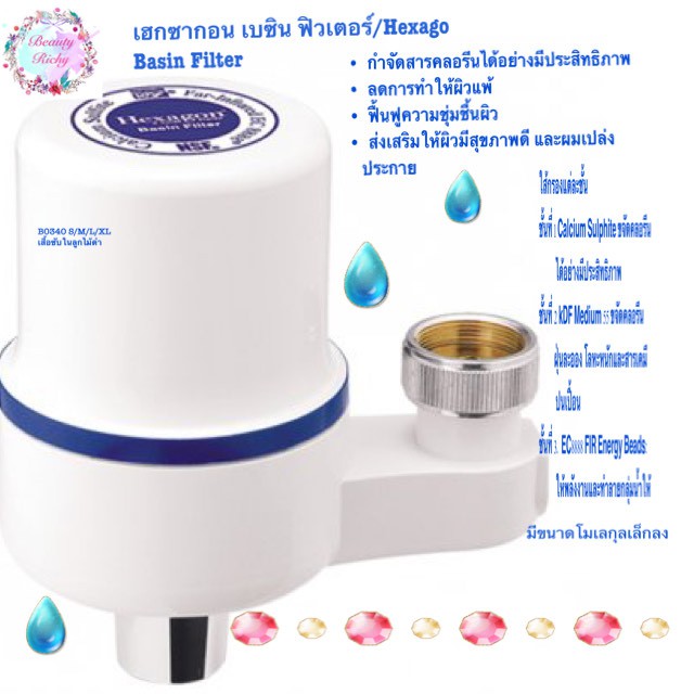 เฮกซากอน เบซิน ฟิวเตอร์/ Hexagon Basin Filter SKU : R9698 ฿ 2,940 ลด 50 ...