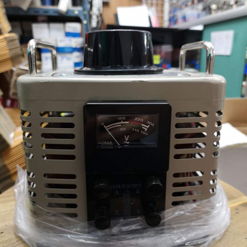 (ใส่โค้ดPEPE333 ลดเพิ่ม 15%)วาริแอค หม้อแปลงไฟ ปรับค่าโวลต์ 12A3KV VARIABLE VOLTAGE TRANSFORMER ...
