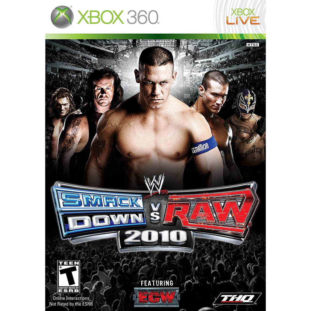 แผ่น XBOX 360 : WWE SmackDown vs Raw 2010 ใช้กับเครื่องที่แปลงระบบ JTAG ...