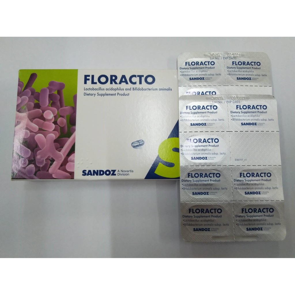 พร้อมส่ง!! FLORACTO Probiotics 14 Capsules ฟลอแรคโต โปรไบโอติก ...