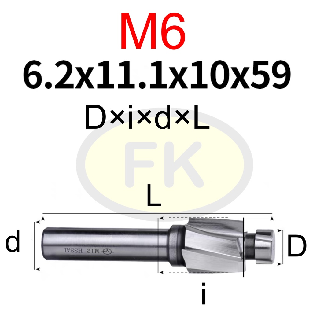 Counterbore / เค้าเตอร์บอล (M3 - M8) | Shopee Thailand