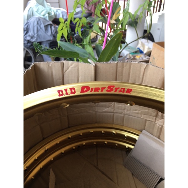 วงล้อ DID Dirt star สีทอง 18*1.4 | Shopee Thailand