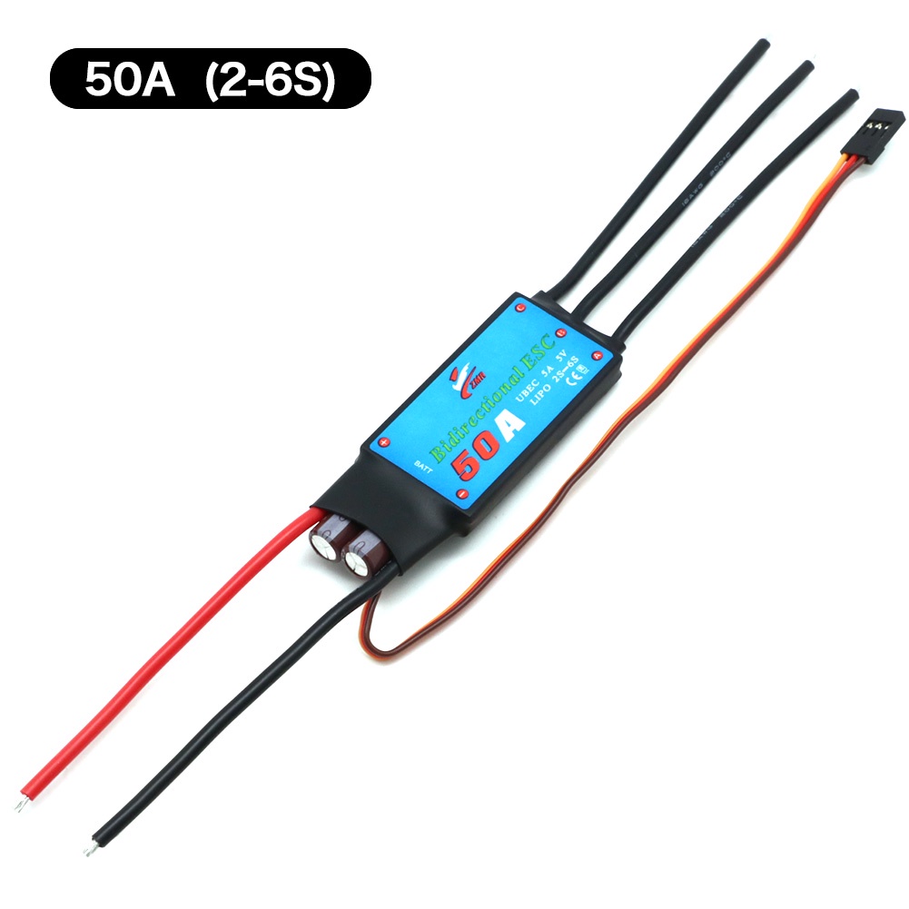 Zmr 12a 20a 30a 40a 50a 60a 80a Bidirectional Esc ใบพัดสําหรับ Rc เรือบังคับวิทยุนิวเมติก ...