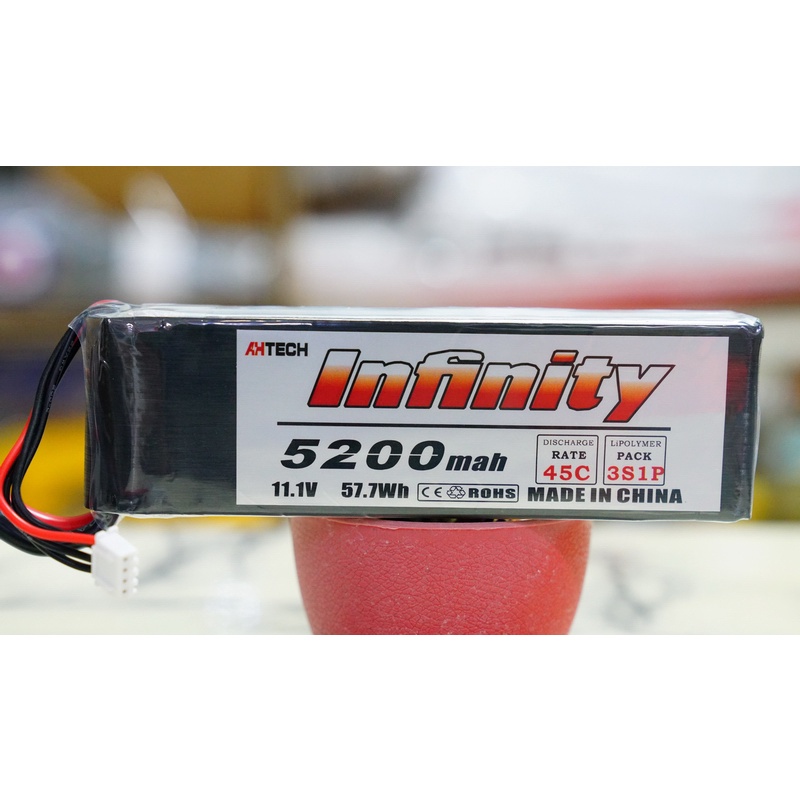 [แบตเตอรี่ 3เซล] ลิโพ INFINITY 3เซล 11.1V หลายขนาด 1500 2200 2600 5200 | Shopee Thailand