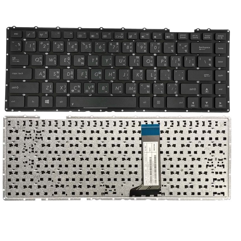 Keyboard ASUS คีย์บอร์ด Asus K455L X455L X451C X451 F401E F401 X451E ...