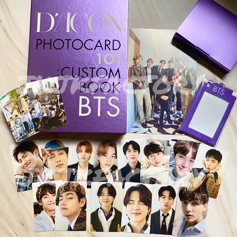 [พร้อมส่ง] DICON BTS : Photocard (1 เมมเบอร์ได้ 14 ใบ) ของแท้ 💯 ...